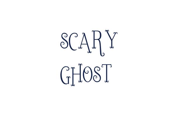 Scary Ghost - Font Free Download