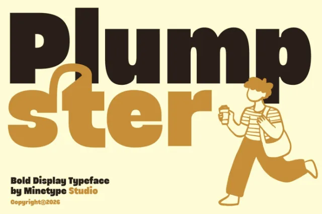 Plumpster Font Font Free Download Now